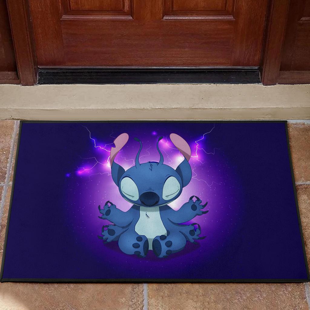 Stitch Do Yoga Funny Custom Premium Door Mats - Nearkii