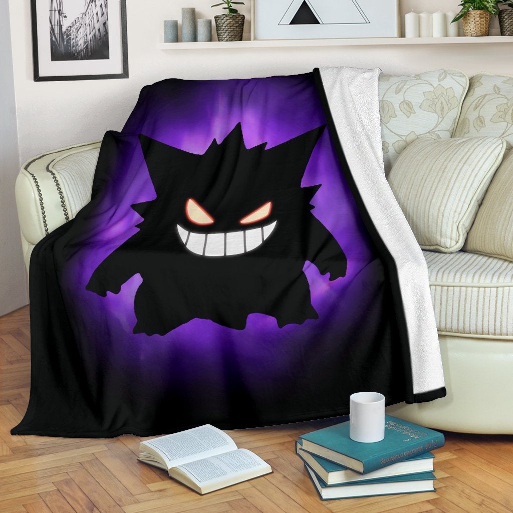Gengar Pokemon Premium Blanket - Nearkii