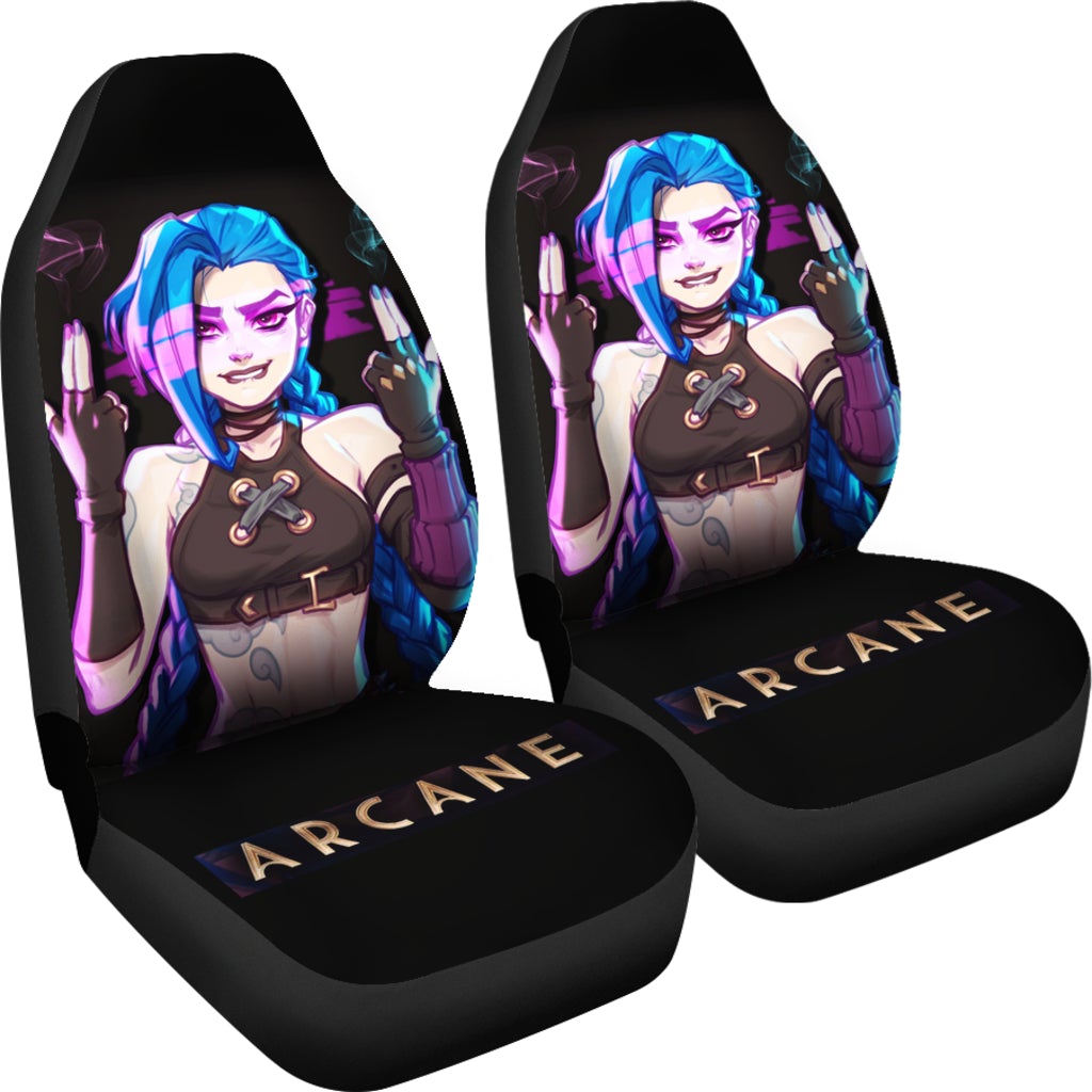 Arcane Jinx Car Seat Covers - Nearkii