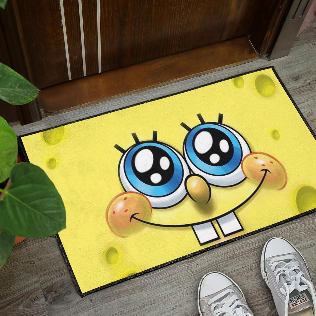 Spongebob Smile Funny Door Mats - Nearkii