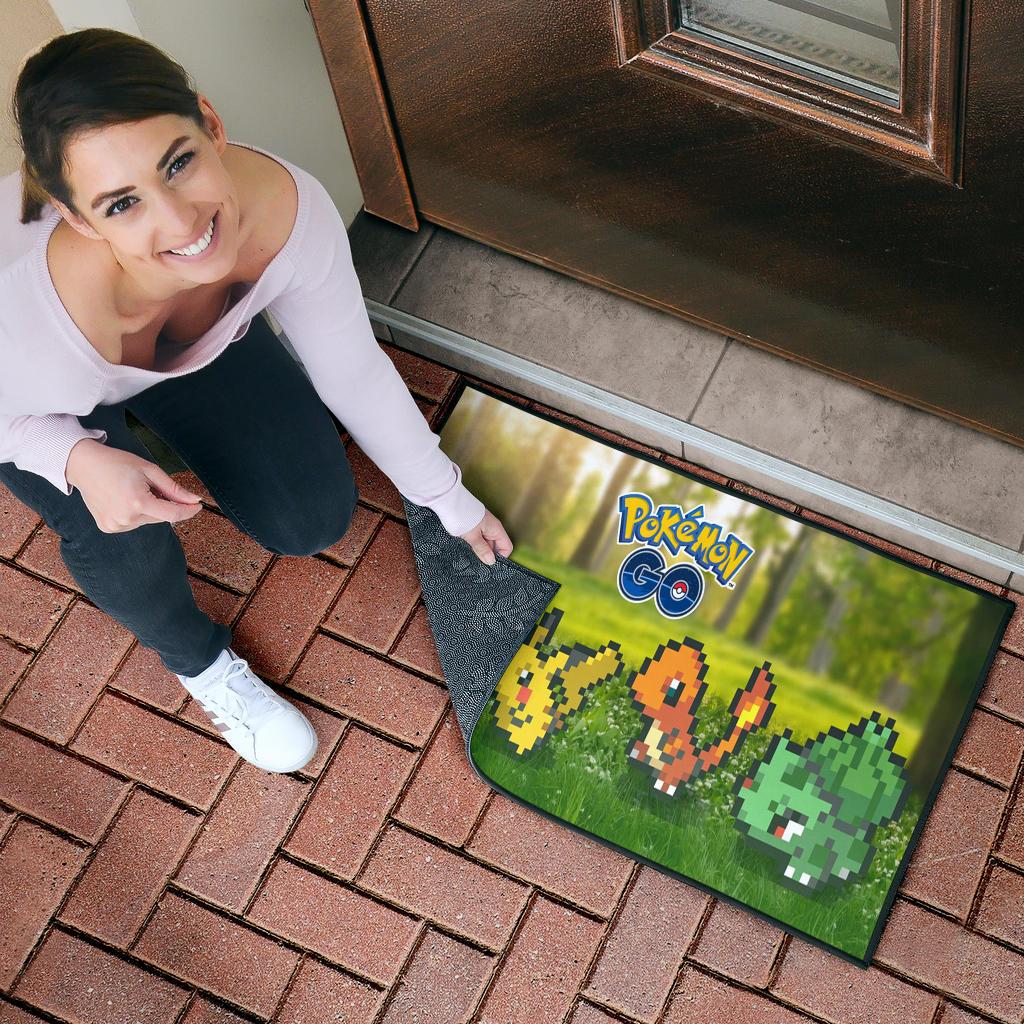 Pokemon Go Pixel Door Mats - Nearkii