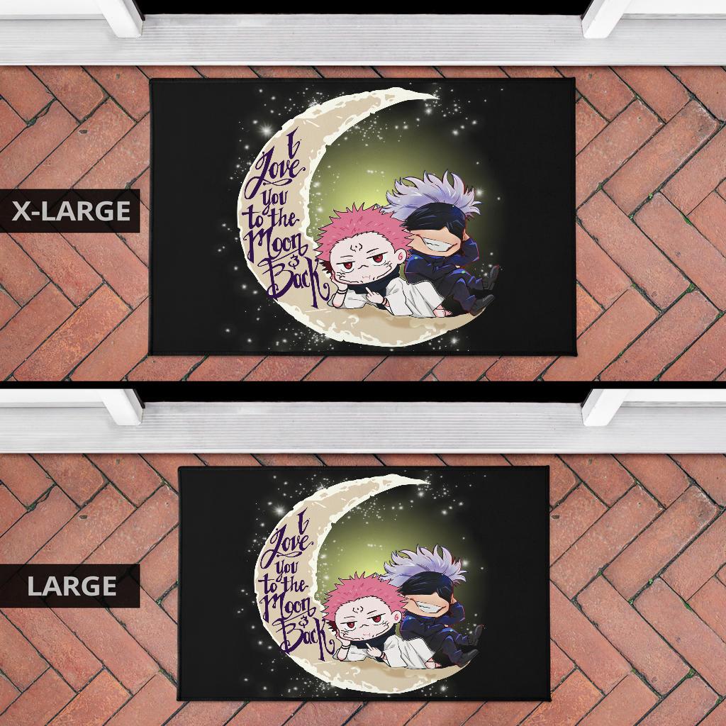 Jujutsu Kaisen Gojo Sukuna Chibi Anime Door Mats - Nearkii