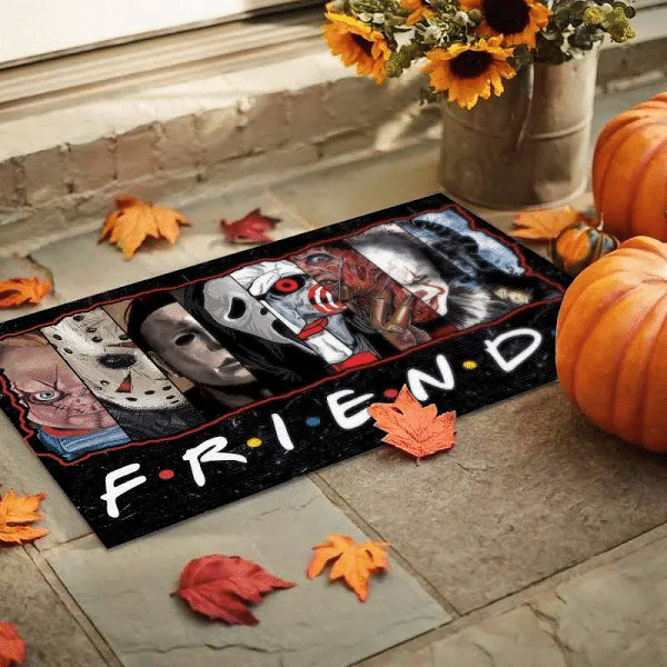 Friends Horror Movies Halloween Characters Door Mats Home Decor - Nearkii