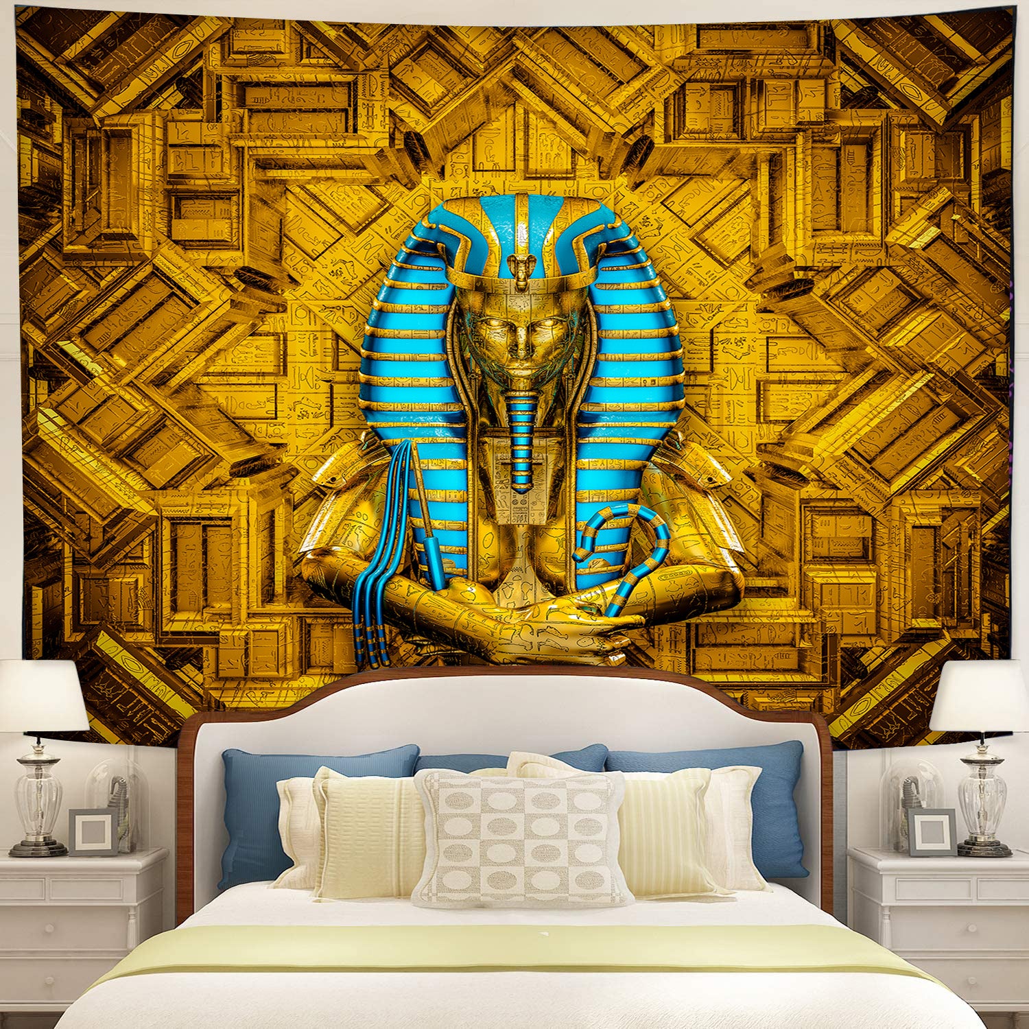 King Tut Tapestry Room Decor - Nearkii