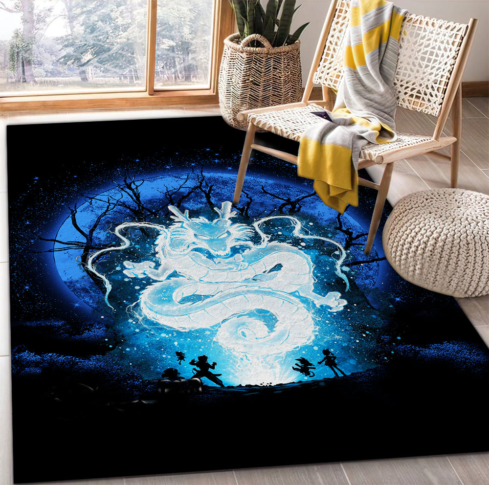 Shenron Dragon Ball Moonlight Area Carpet Rug Home Decor Bedroom Living ...