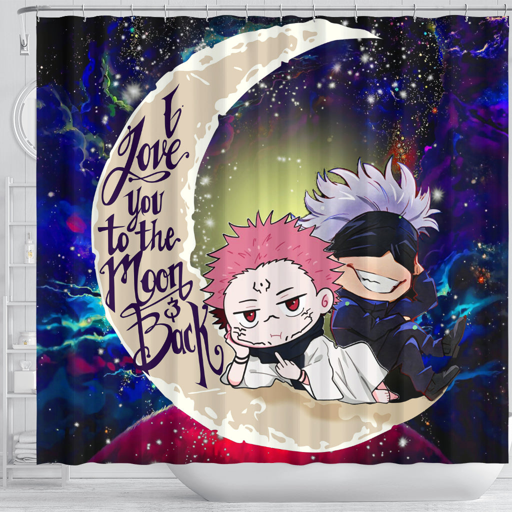 Jujutsu Kaisen Gojo Sakuna Chibi Anime Love You To The Moon Galaxy ...