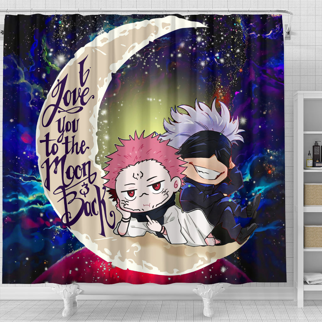 Jujutsu Kaisen Gojo Sakuna Chibi Anime Love You To The Moon Galaxy ...
