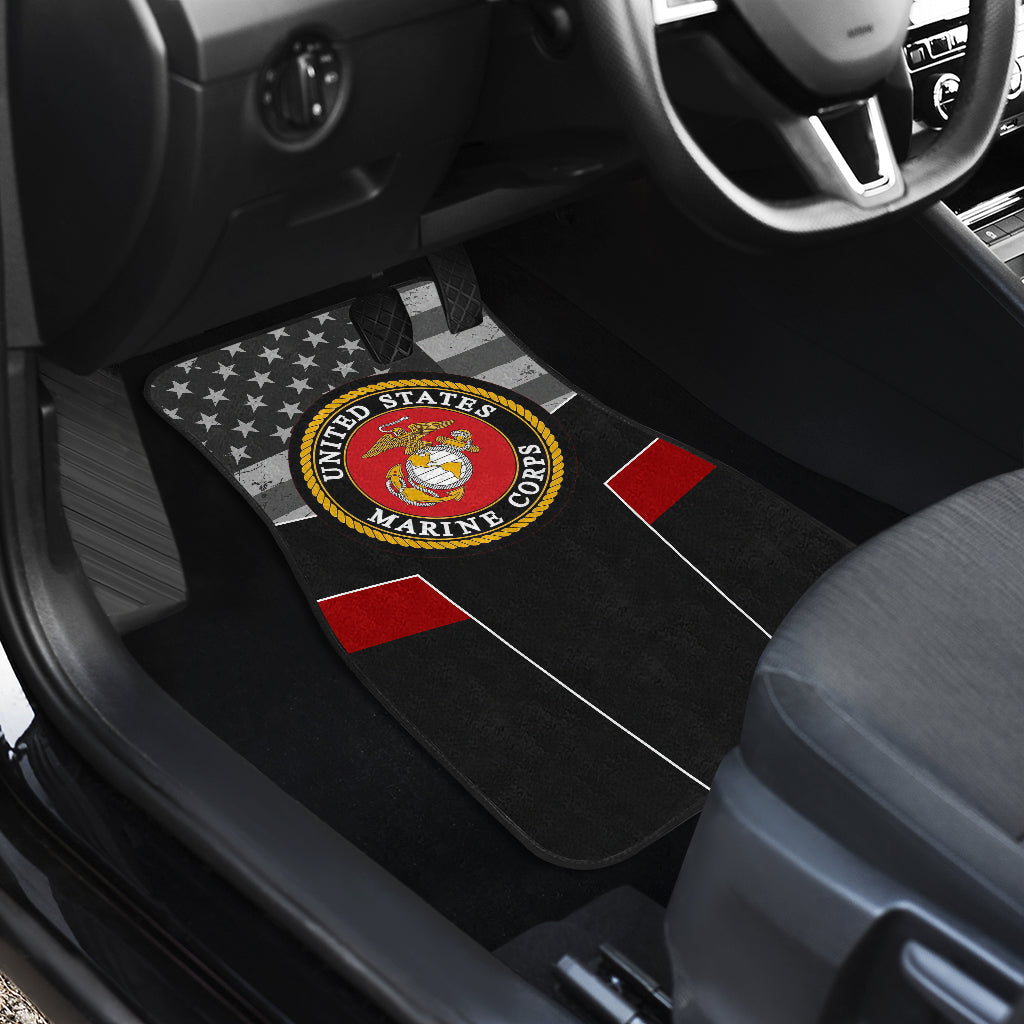 Us Marine Corps Car Floor Mats Car Accessories - Nearkii