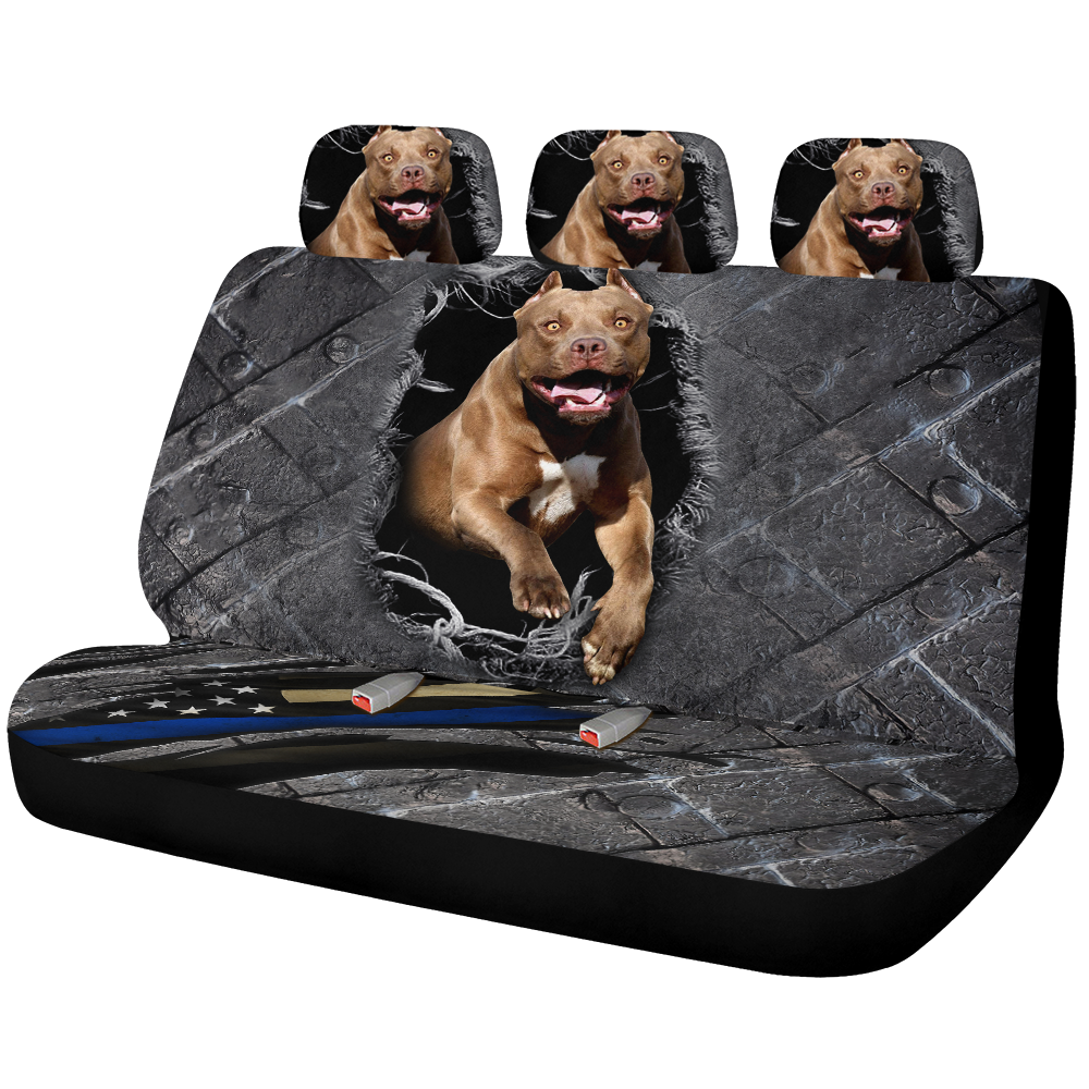 Pull Dog Car Back Seat Covers Decor Protectors - Nearkii