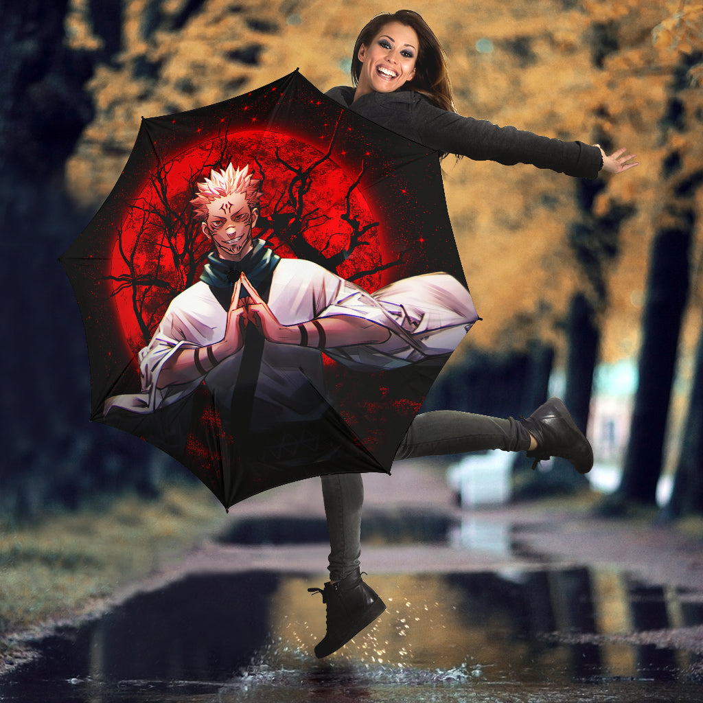 Sukuna Jujutsu Kaisen Moonlight Umbrella - Nearkii