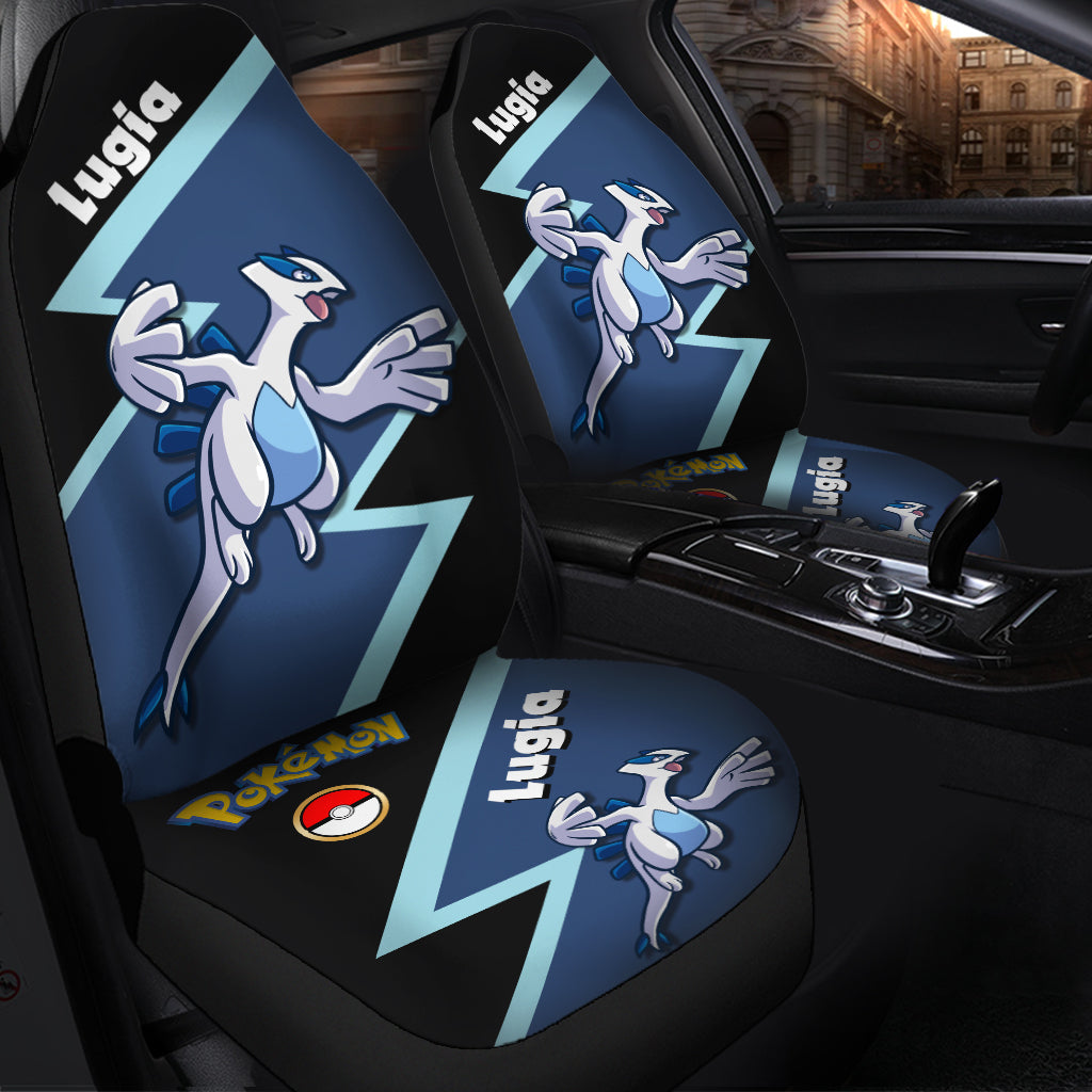 Lugia Pokemon Premium Custom Car Seat Covers Decor Protectors - Nearkii