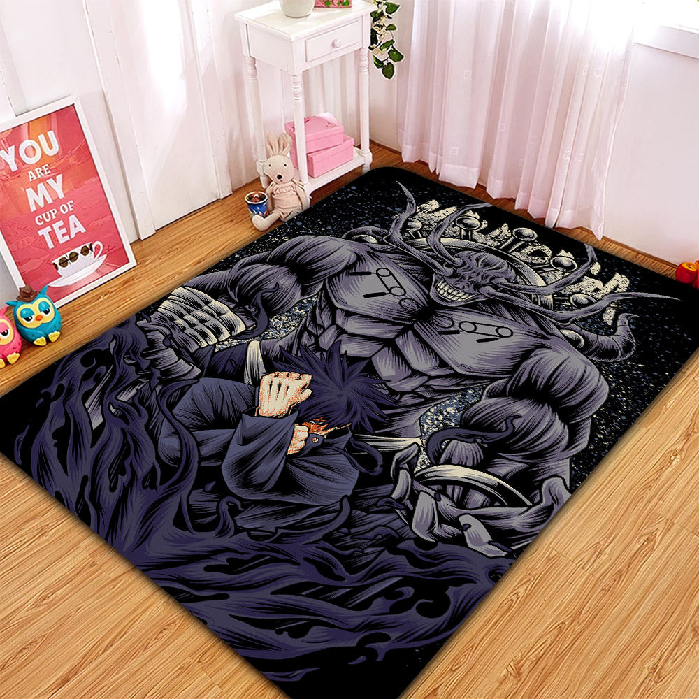 Mahoraga Megumi Jujutsu Kaisen Anime Rug Carpet Rug Home Room Decor ...