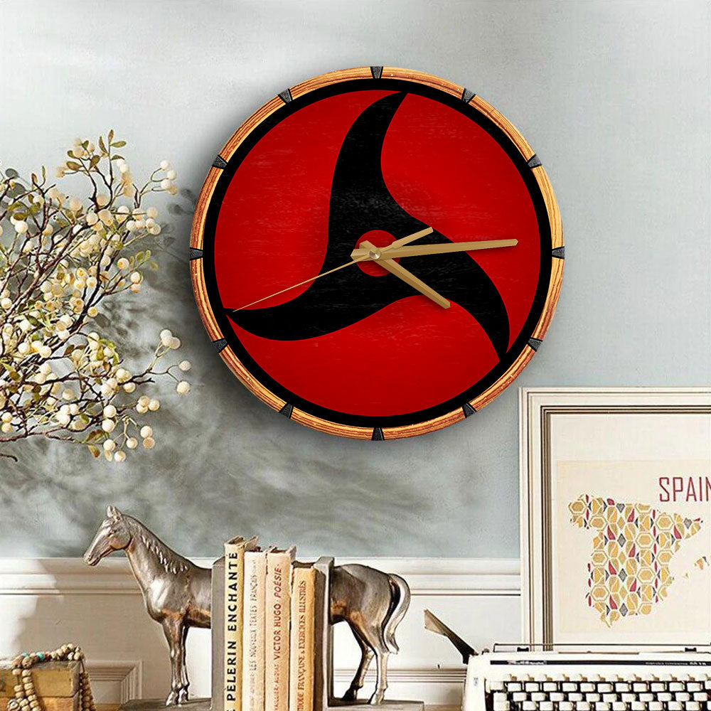 Hulk And Loki Love You To The Moon Galaxy Wood Wall Clock - Nearkii