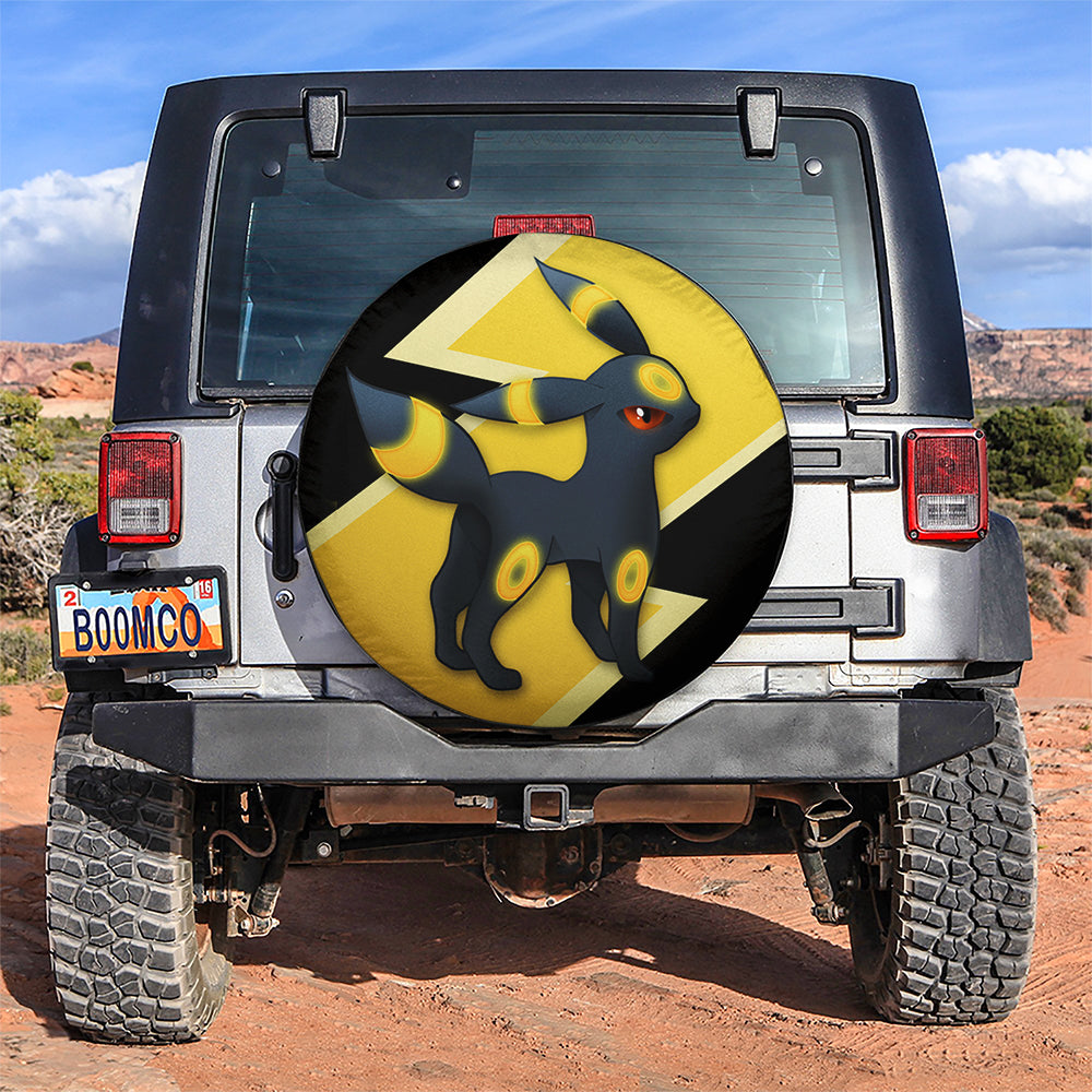 Umbreon Pokemon Car Spare Tire Covers Gift For Campers - Nearkii