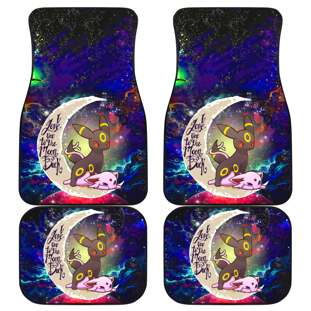 Umbreon Espeon Eevee Evolution Pokemon Love You To The Moon Galaxy Car ...