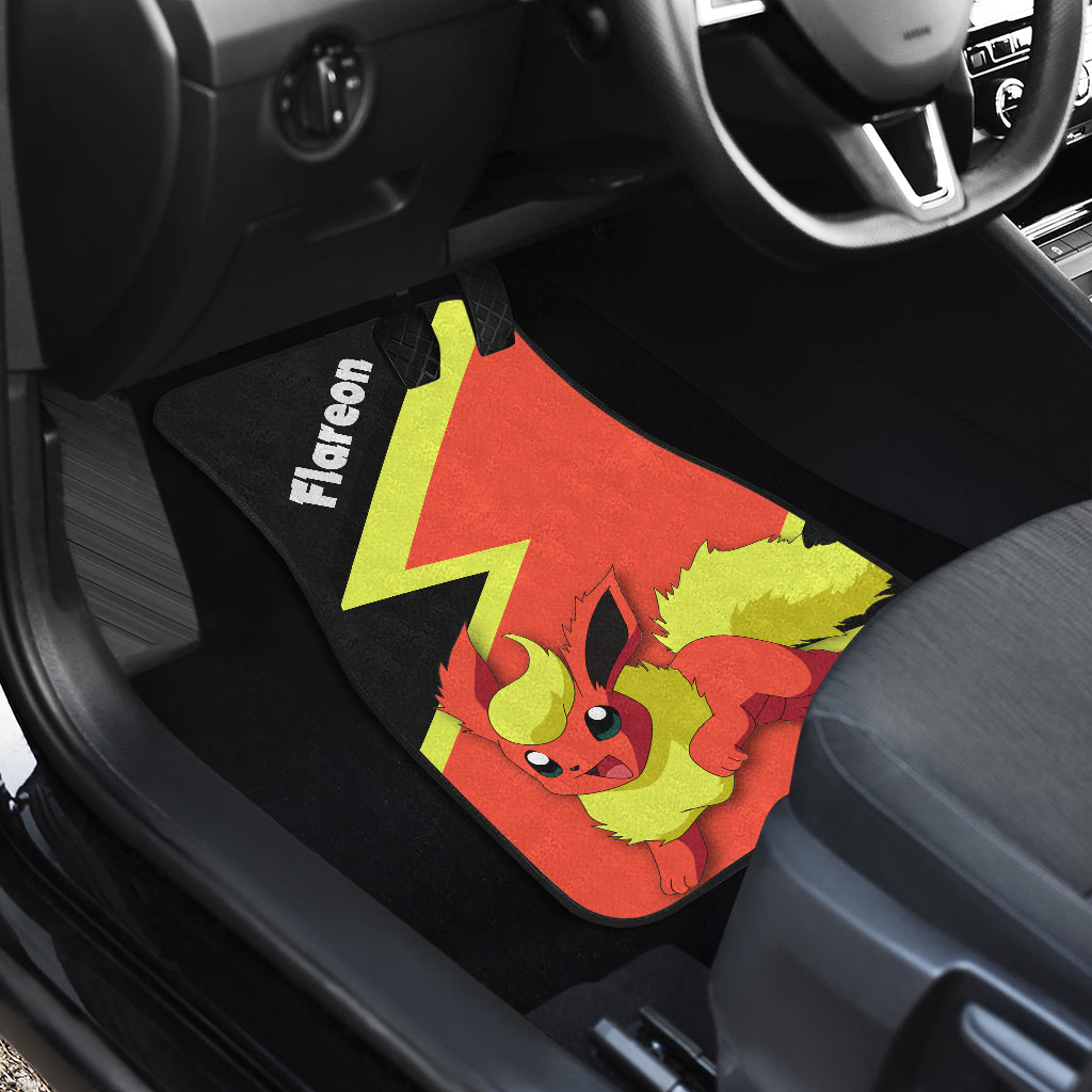 Flareon 2 Pokemon Car Floor Mats Car Accessories - Nearkii