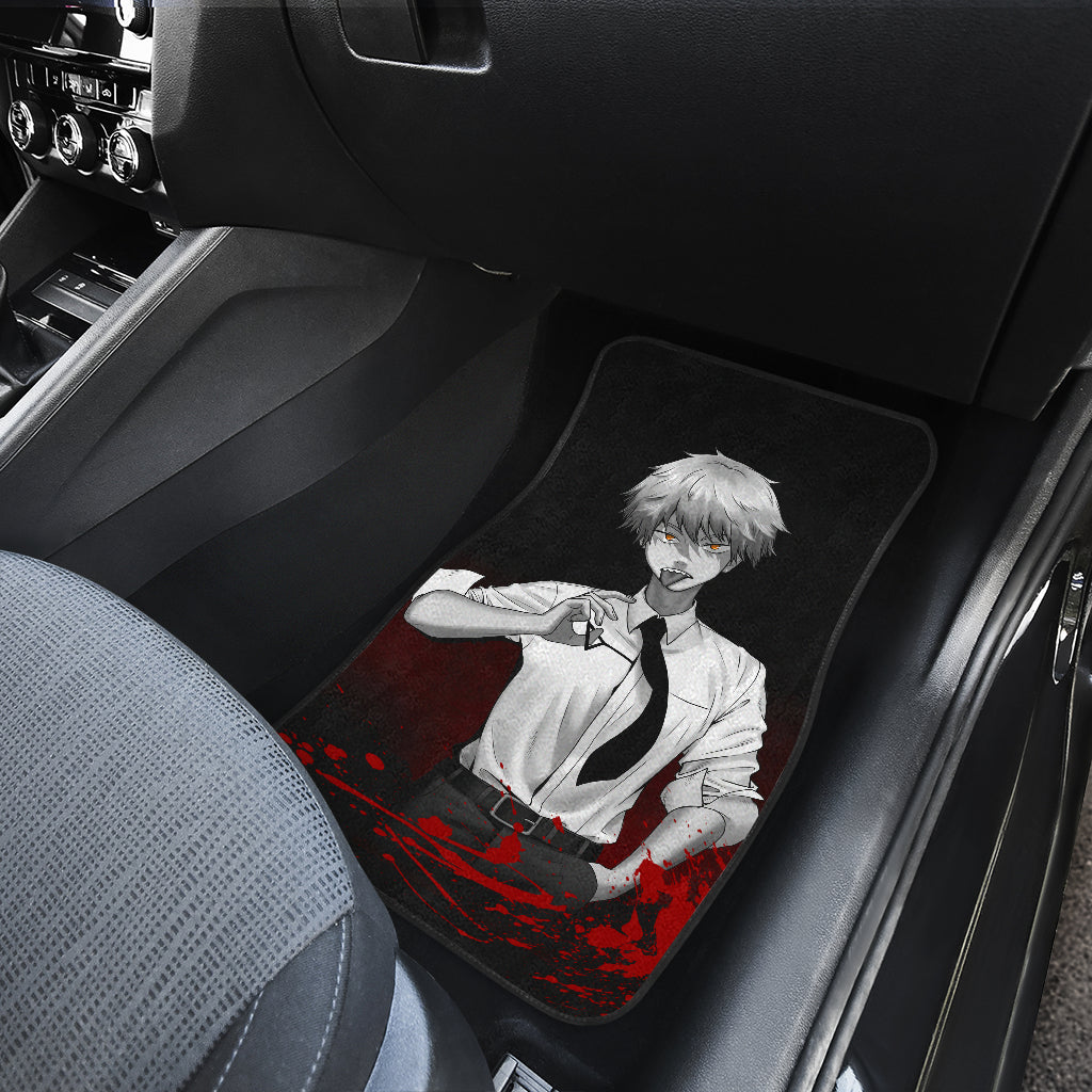 Chainsaw Man Denji X Power Car Floor Mats Car Accessories - Nearkii