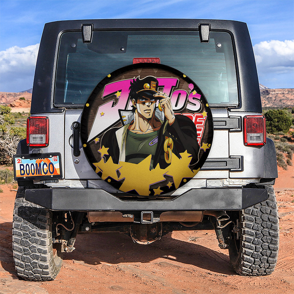 Jojo Bizarre Adventure Jotaro Kujo Jeep Car Spare Tire Covers Gift For ...