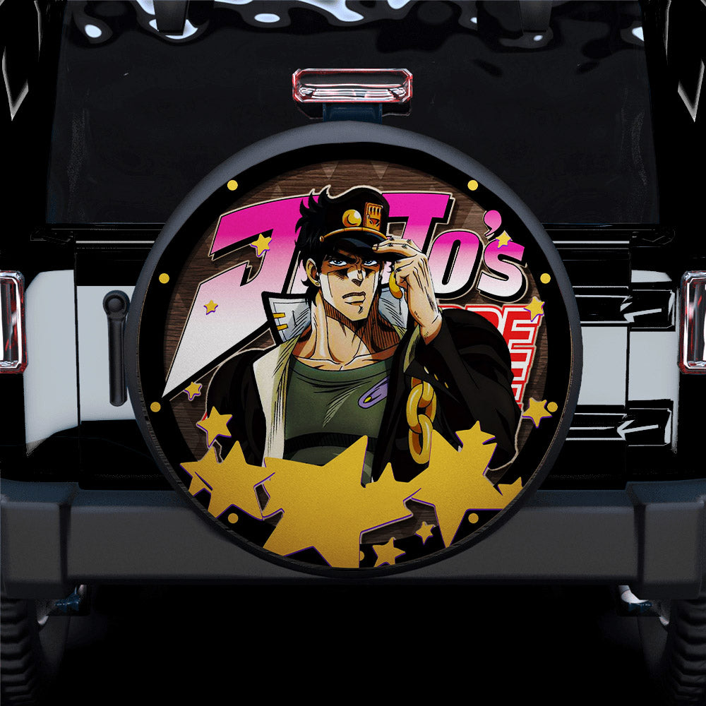 Jojo Bizarre Adventure Jotaro Kujo Jeep Car Spare Tire Covers Gift For ...
