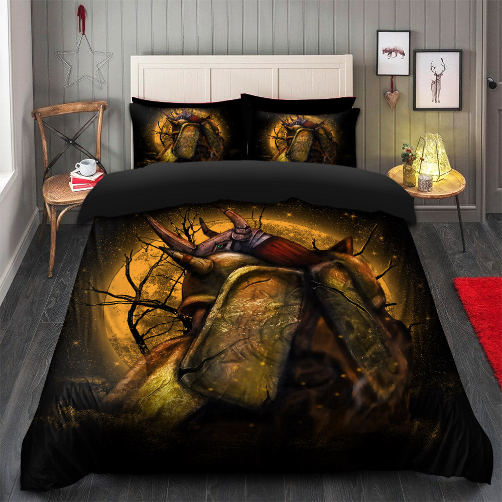 Wargreymon Digimon Moonlight Bedding Set Duvet Cover And 2 Pillowcases ...